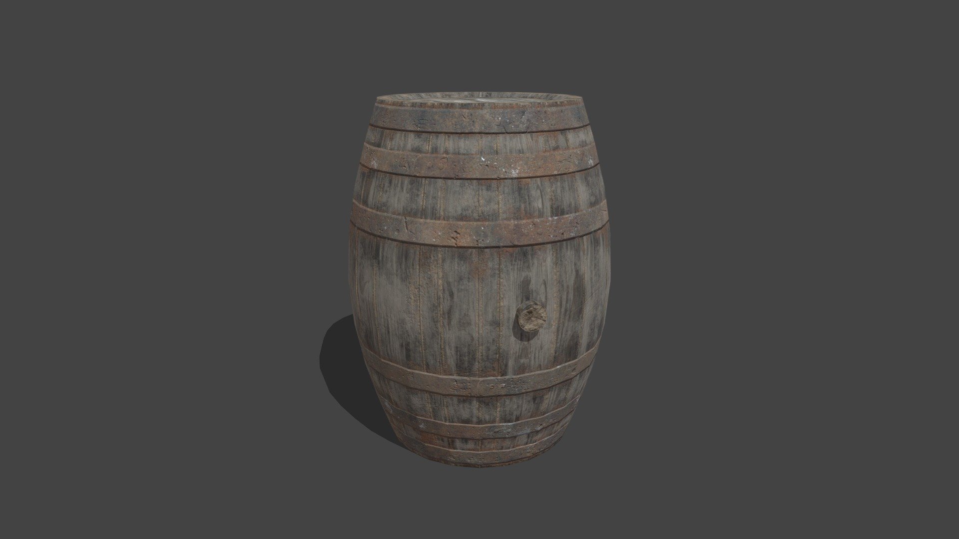 Legendary — Old Wooden Barrel - Download Free 3D model by Vadim ...