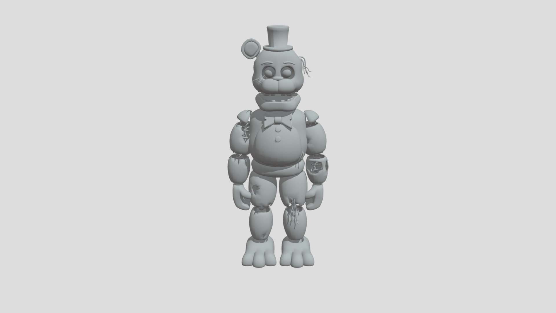 Phantom Freddy_FBX_fbx - 3D model by mikeverzuu [e7fe10e] - Sketchfab
