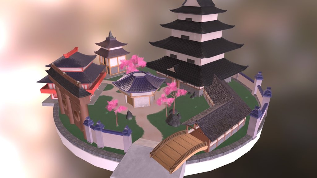 Hanamura Scene - 3D model by bshine1 [e7fe602] - Sketchfab