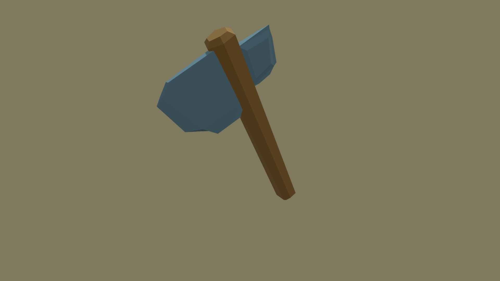 LowPoly Stone Axe - Download Free 3D model by doomquijote [e7ff54e ...
