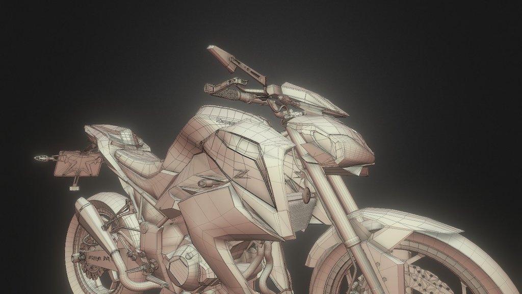 Kawasaki Z300 Concept - 3D model by Ulfangz [e7ff552] - Sketchfab