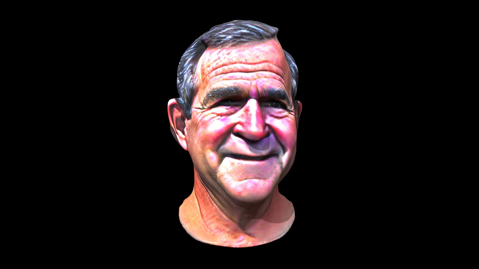 George Bush Jr - Download Free 3D model by Eve Bat Studios ...