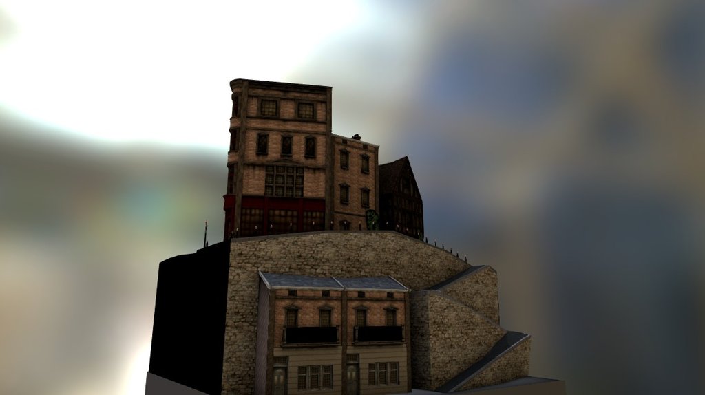 City Scene_ London - 3D model by fabian.huwel [e8019ed] - Sketchfab