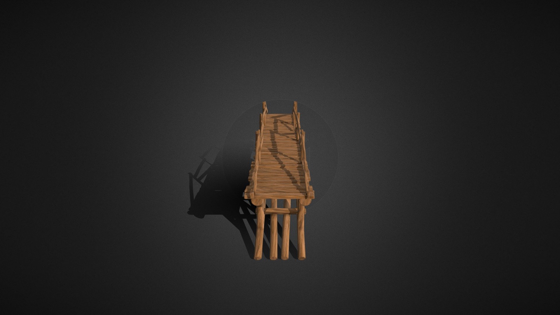 stylised bridge - 3D model by Alexandre DAHM (@SneakyArrow) [e80381b ...