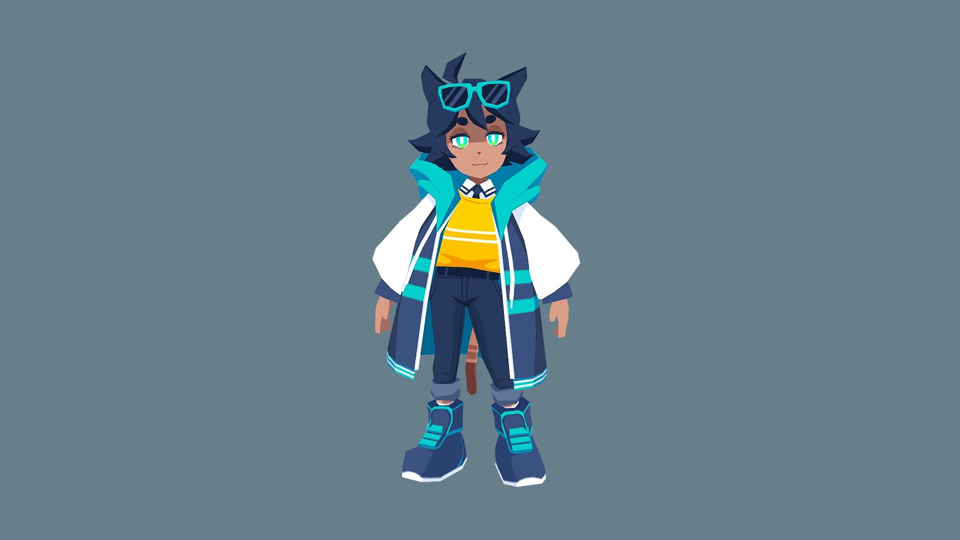 Prii (Personal Mascot/Vtuber Design) - 3D model by Priichu [e8045aa ...