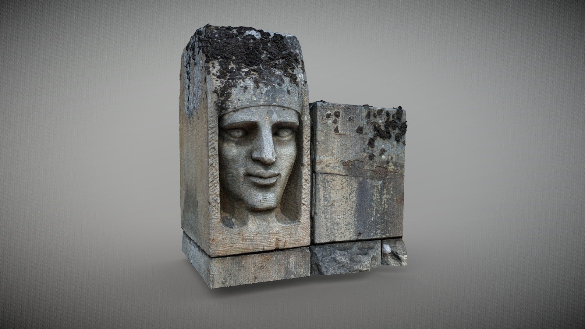 Stone faces - 3D model by Ari Savolainen (@arisavolainen) [e804ef7 ...