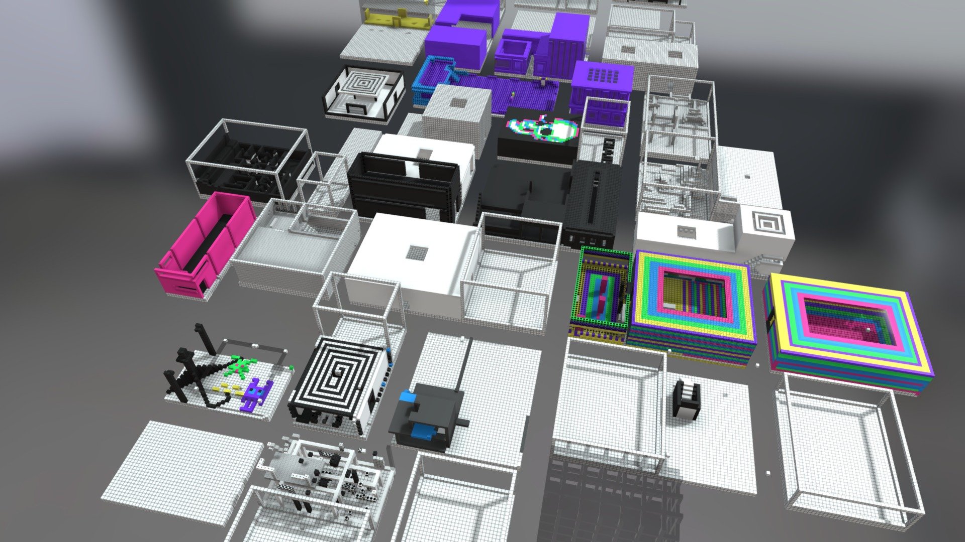 Punks - Download Free 3D model by m3org [e805233] - Sketchfab