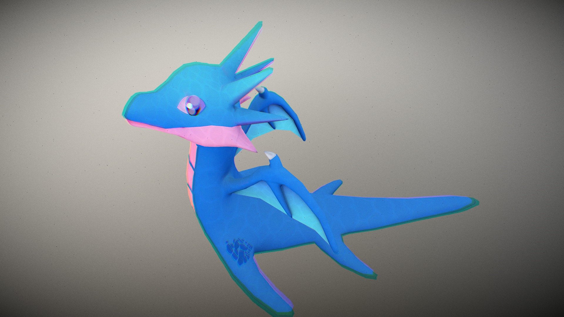 Dragon Stylized - Download Free 3D model by HuyTrinh [e805387] - Sketchfab
