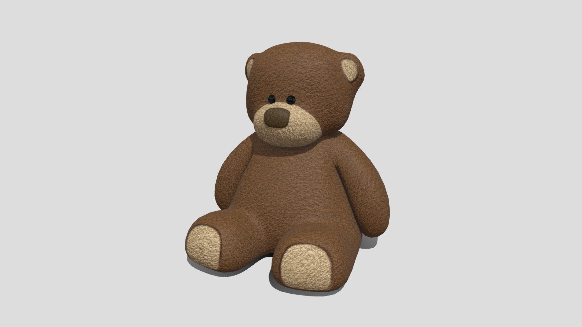 Teddybear toy - Download Free 3D model by assetfactory [e806f00 ...