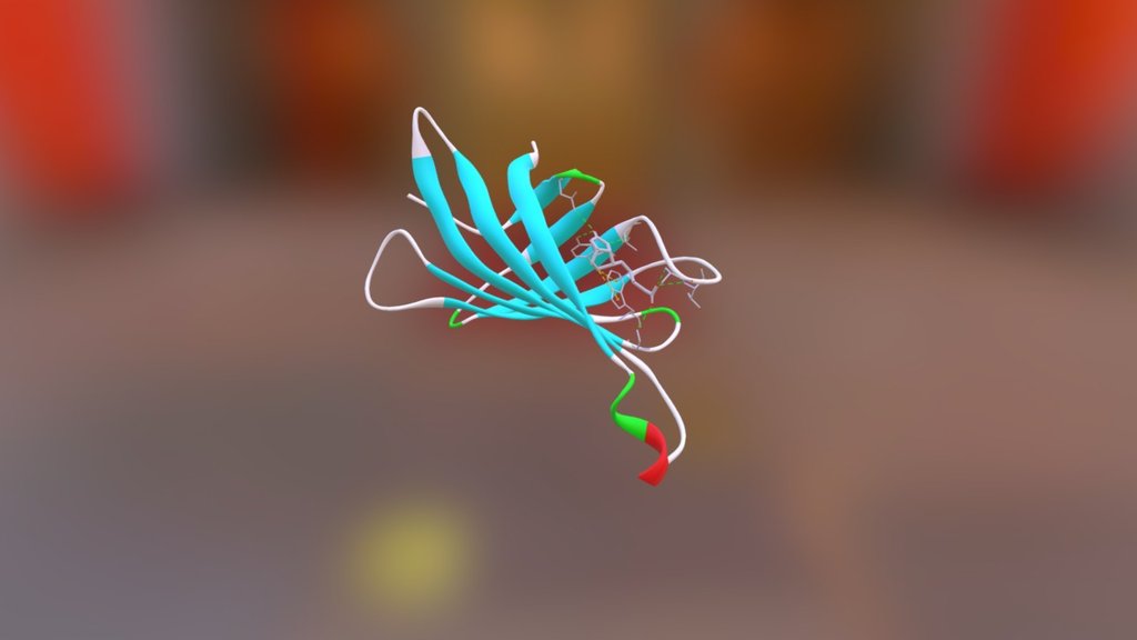 Protein-ligand interactions - 3D model by tienluu [e807c5e] - Sketchfab