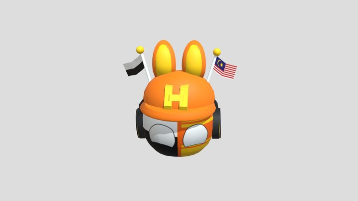 Countryball 3D models - Sketchfab