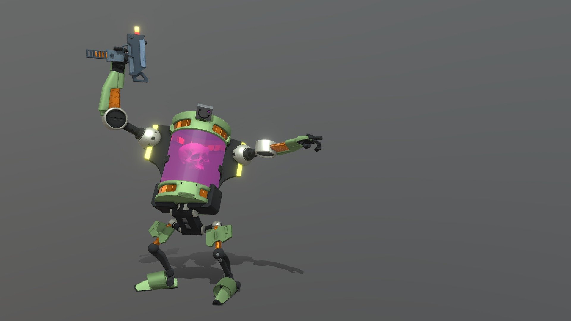 XYZ Details 2 Robot Banka Bandit - Download Free 3D model by snake666 ...