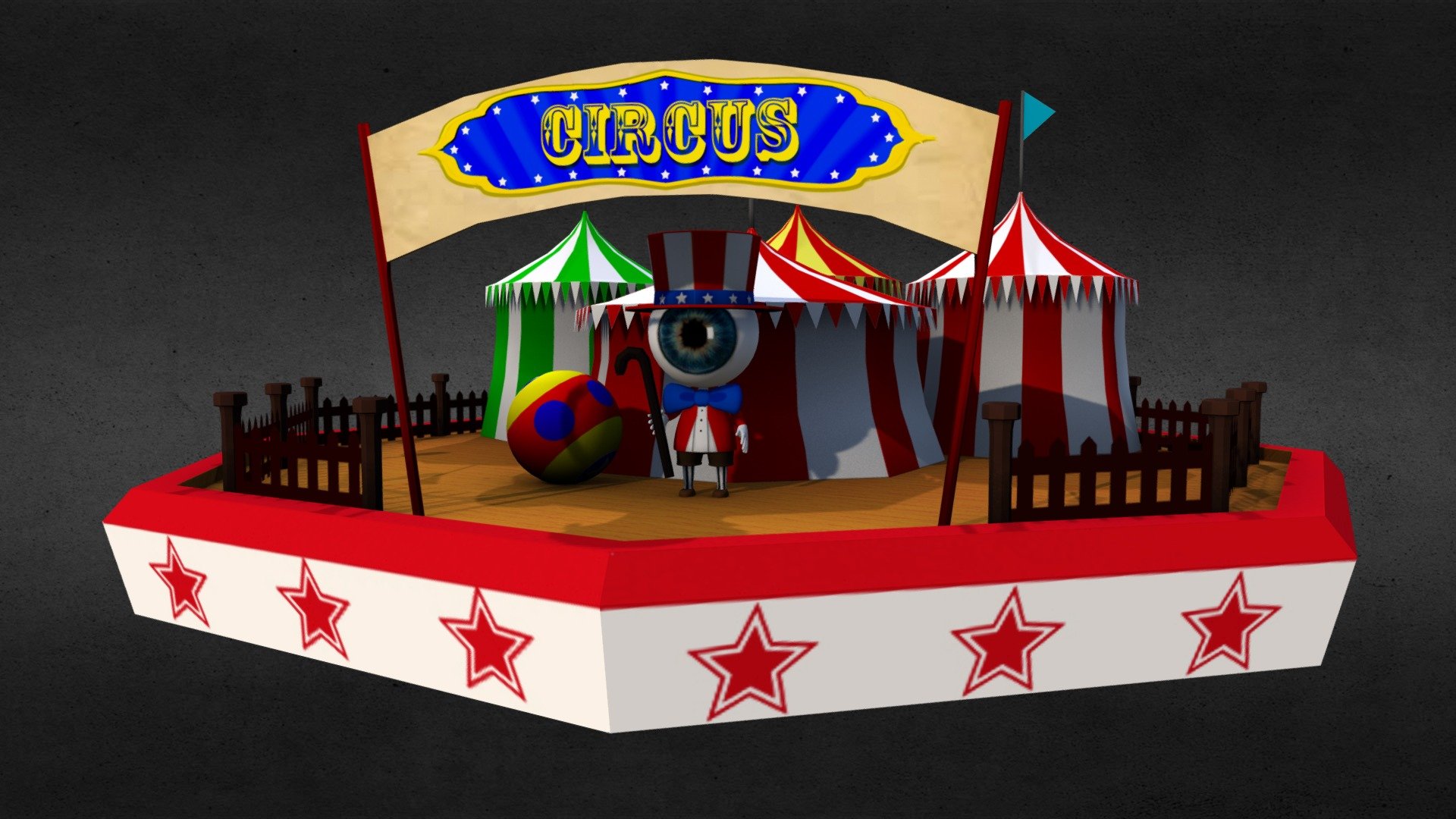 Circus - 3D model by k2885600 [e80da73] - Sketchfab
