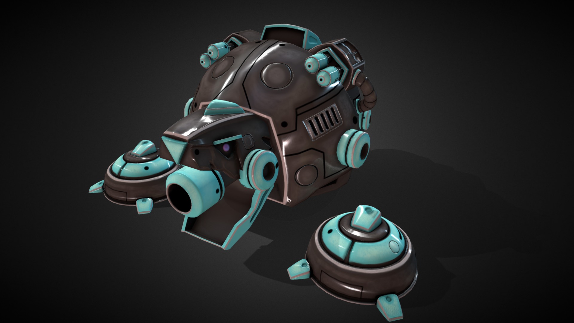 Glyptodon - 3D model by Luis.A.Pulido [e80e0e7] - Sketchfab