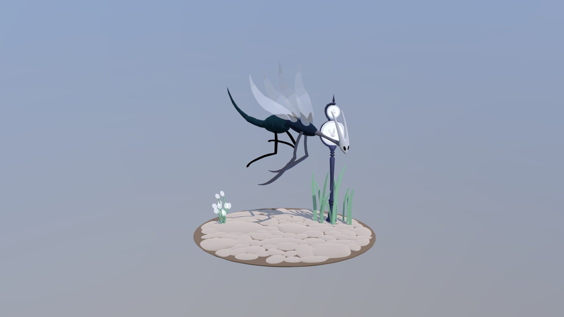 Hollow Knight #120 - Mantis Petra - Download Free 3D model by Brandon ...