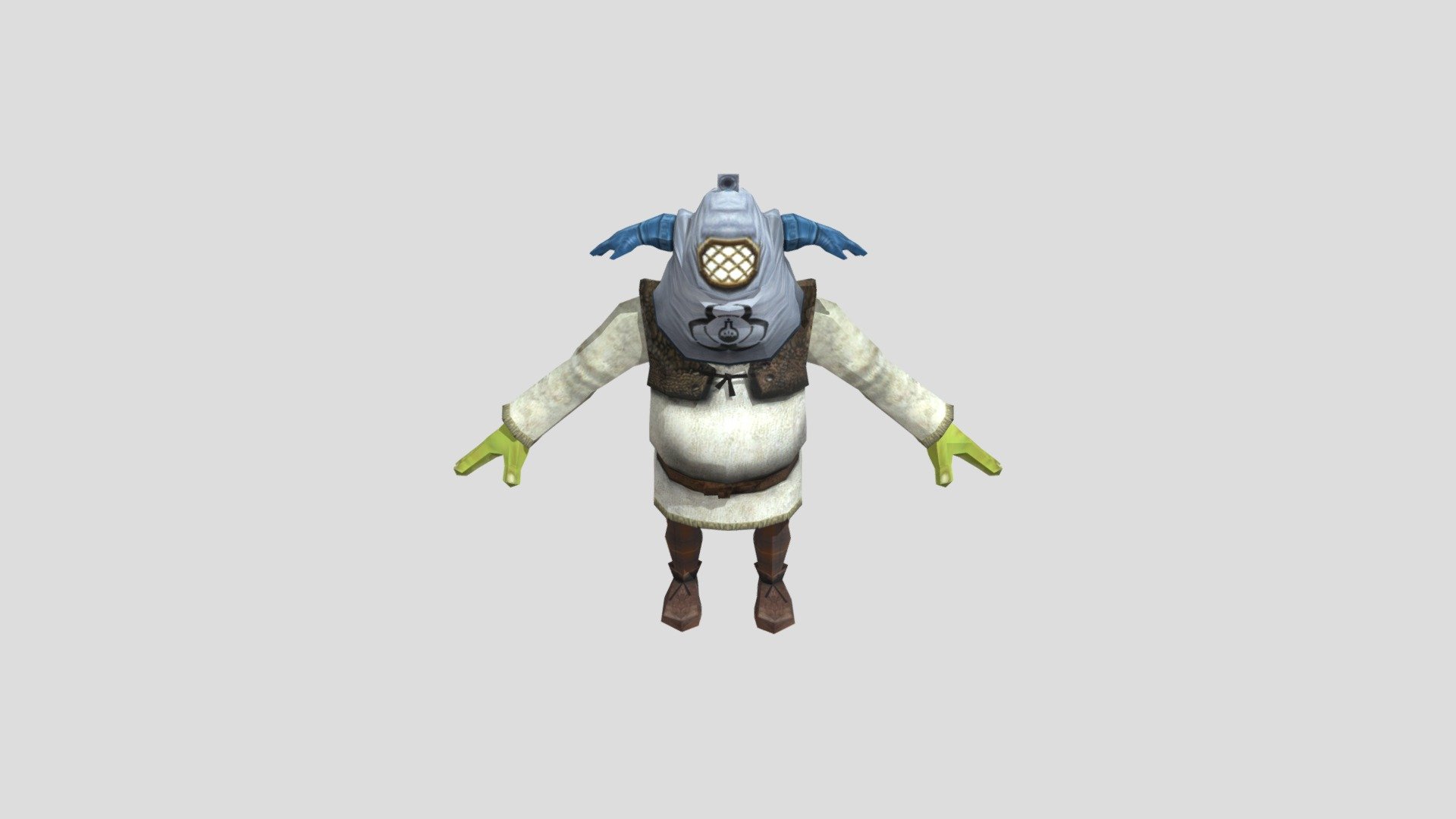 PC Computer - Shrek 2 - Shrek Hazmat - Download Free 3D model by kyle ...