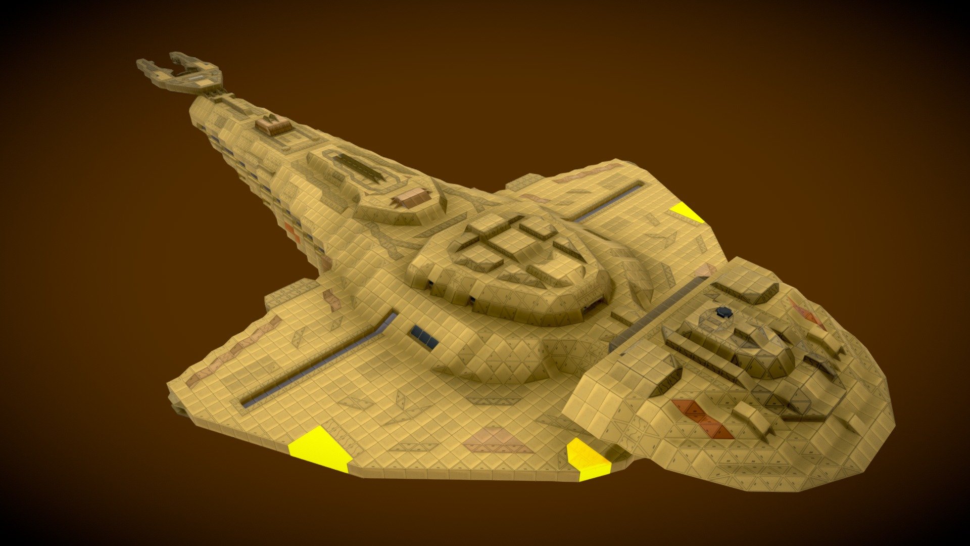 Cardassian Galor class Cruiser [Star Trek] - Download Free 3D model by ...