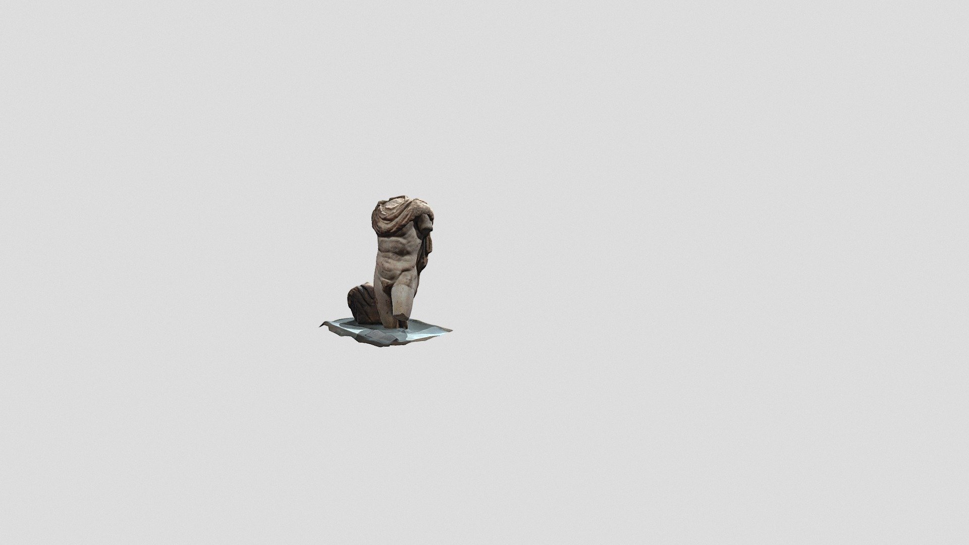 Statue Retopo 3d Model By Mariakikag [e812aeb] Sketchfab