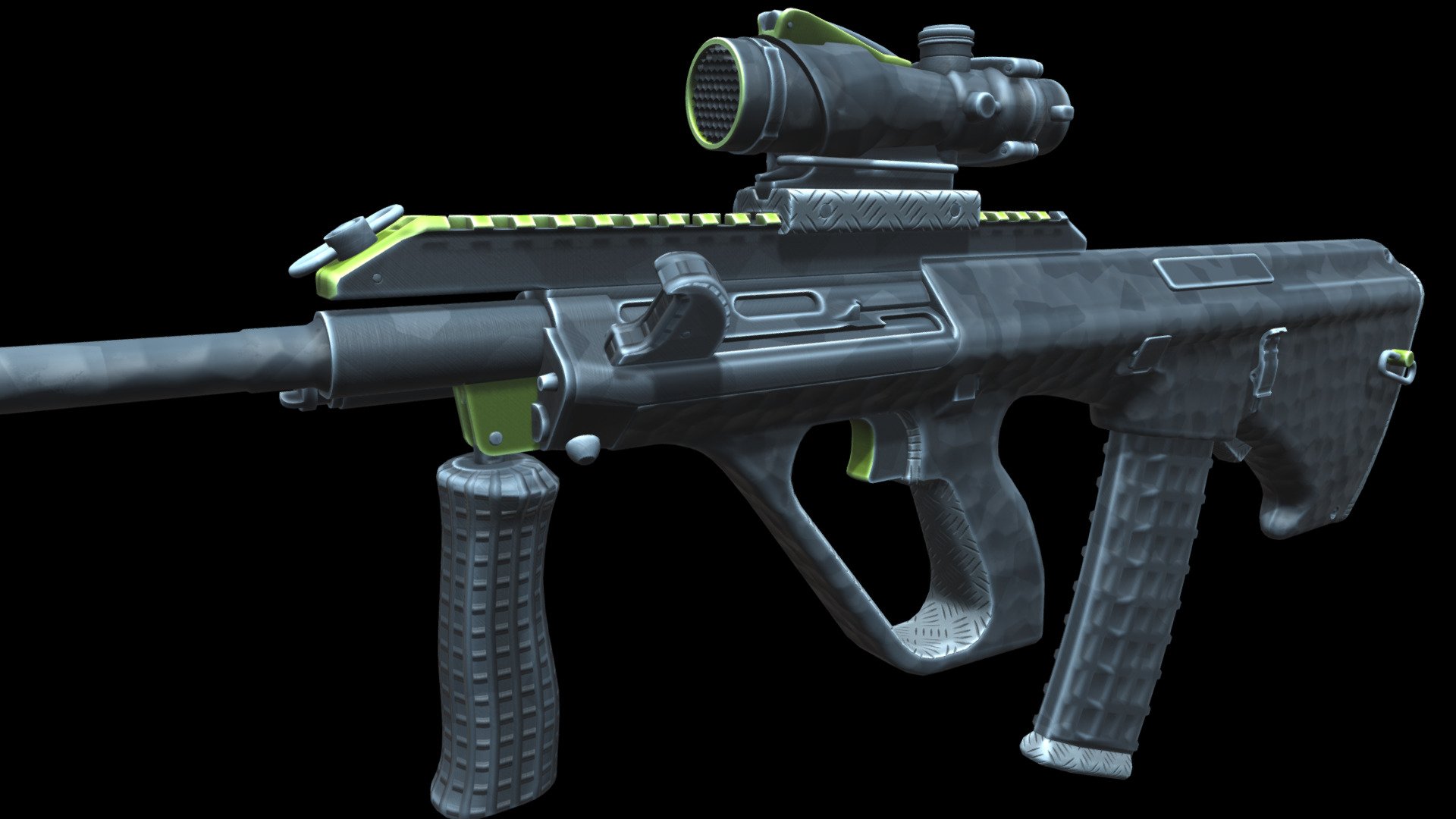 Cold Steel - 3D model by dog (@d0g1) [e81372c] - Sketchfab