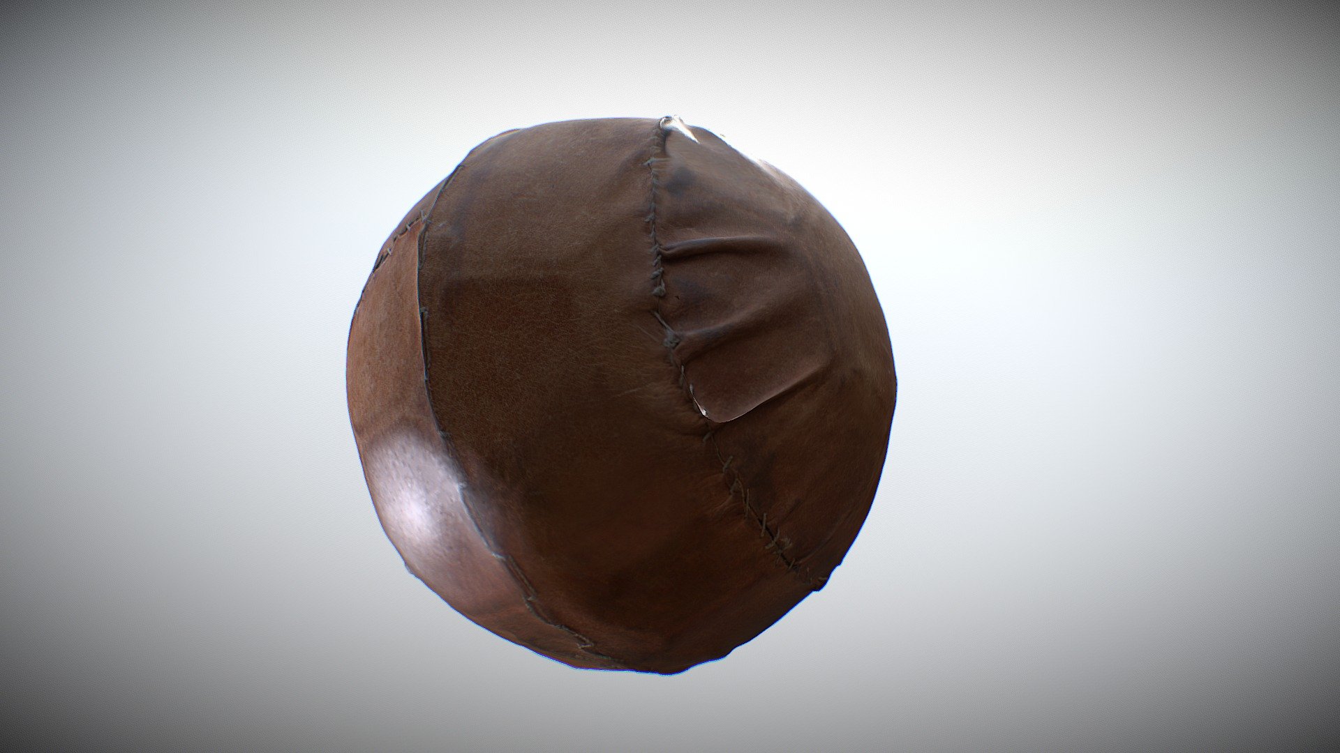 Classic leather ball - 3D model by javieradv [e816062] - Sketchfab