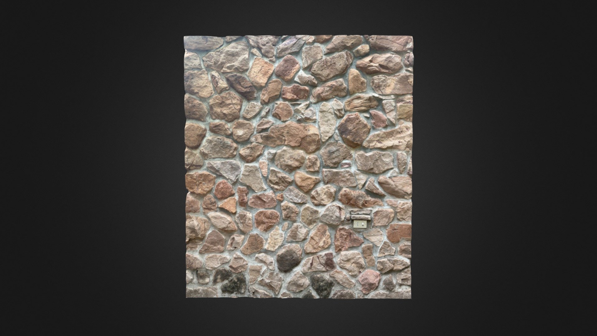 Stone Wall - Download Free 3D model by Asif Janjua (@asifjanjua ...