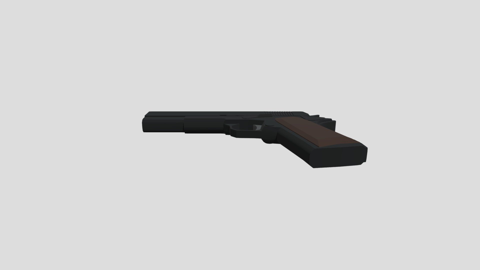 Pistol - Download Free 3D model by masa27468 [e818980] - Sketchfab
