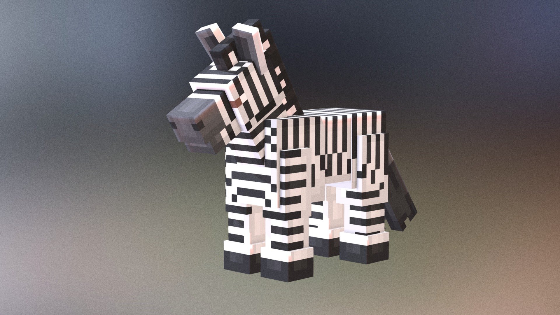 How To Make A Minecraft Zebra