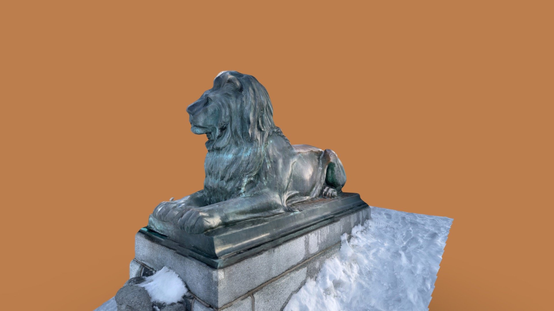 Mont Royal Lion - Download Free 3D model by b_t_s [e819cd6] - Sketchfab