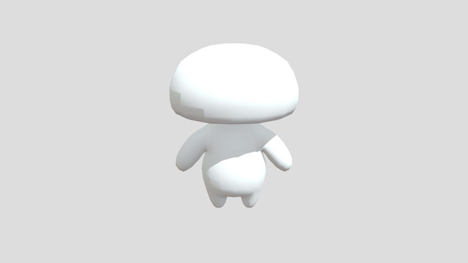 Mushroom Man Final - Download Free 3D model by Lyder [e81bec3] - Sketchfab