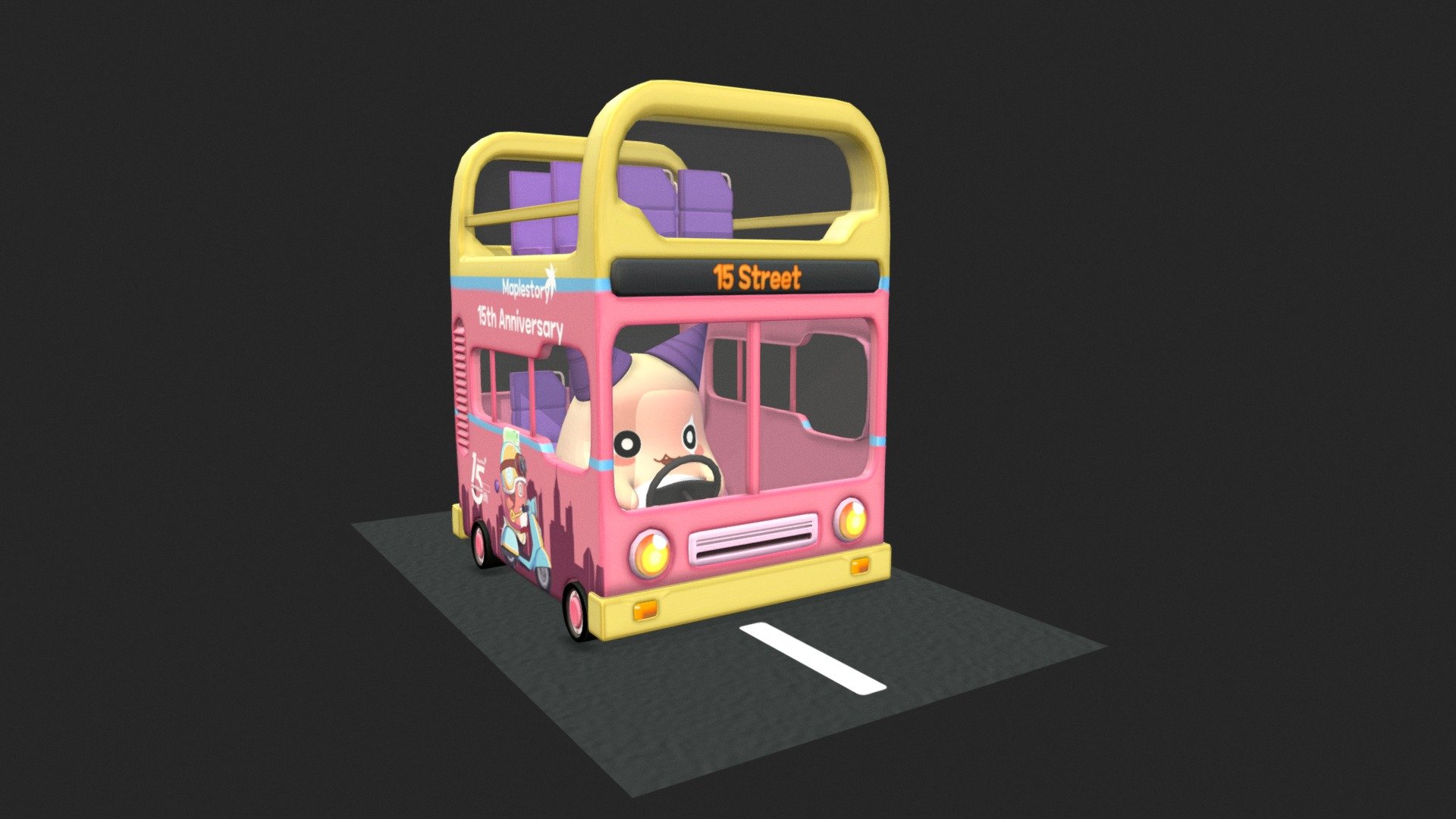 MapleStory Pinkbean - Download Free 3D model by ChanghoLee ...