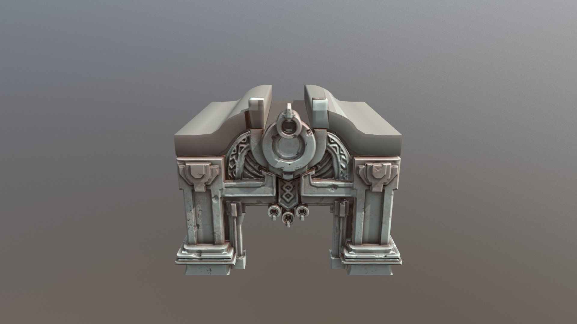 Hero Temple - 3D model by modelwitkowski (@pryos) [e81d7fe] - Sketchfab