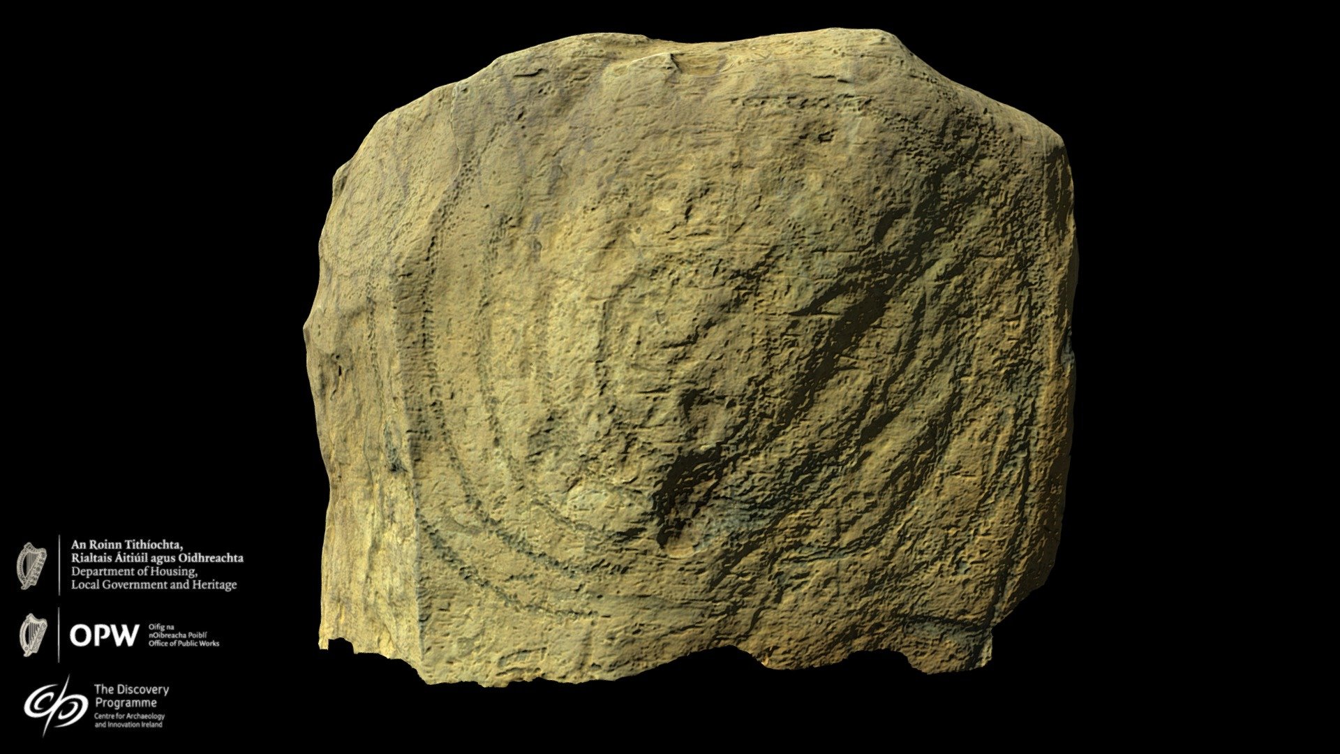 Kerbstone 47, Knowth (Photo) - 3D model by The Discovery Programme ...