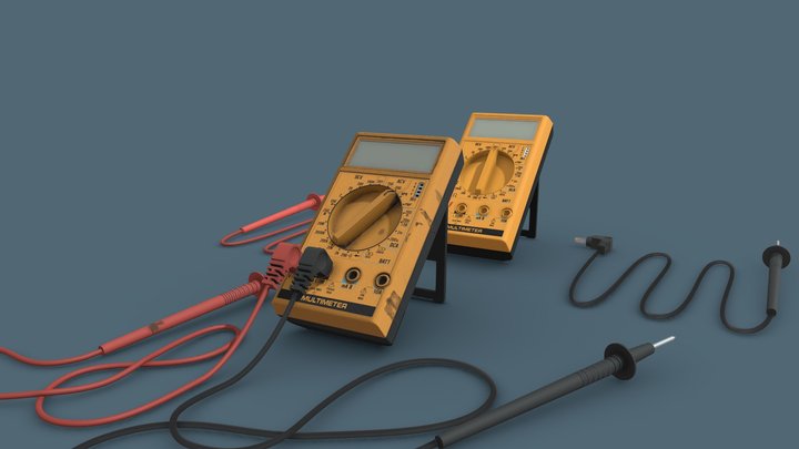 Multimeter 3D models - Sketchfab