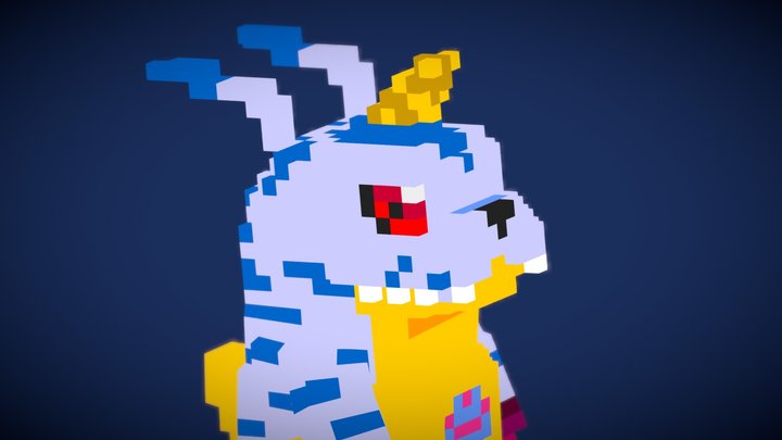 Gabumon 3D models - Sketchfab