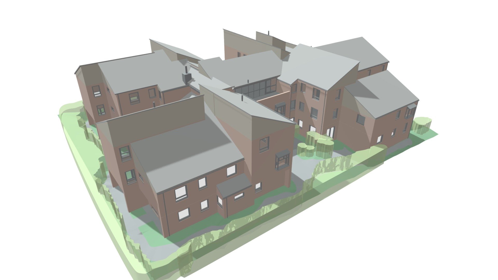 Curzon Court - 3D Building Model (E,C) - 3D model by SIAD Studio ...