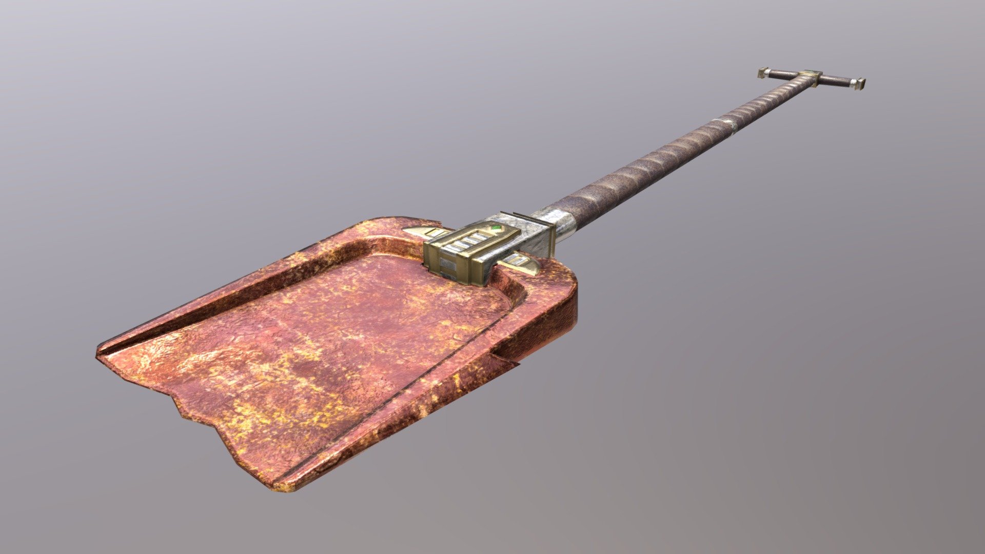Shovel Orichalcum - Buy Royalty Free 3D model by Arigasoft [e8285d2] - Sketchfab Store
