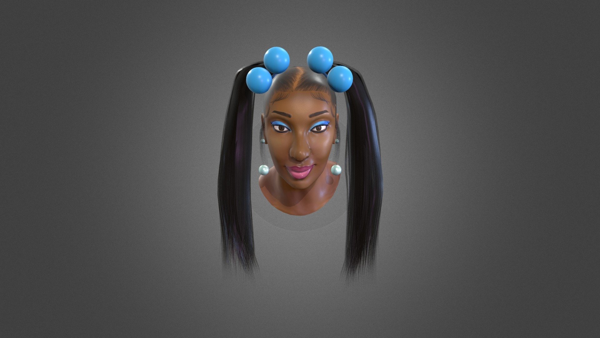 Megan Thee Stallion Bust (Crybaby) - 3D model by YuhItsMarcus [e829f42 ...