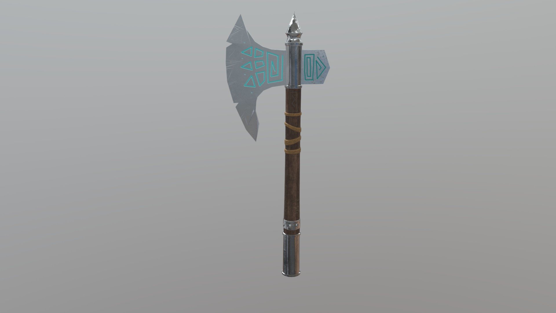 Medieval Hand Axe - 3D model by Sydnee.McLeod [e82a396] - Sketchfab