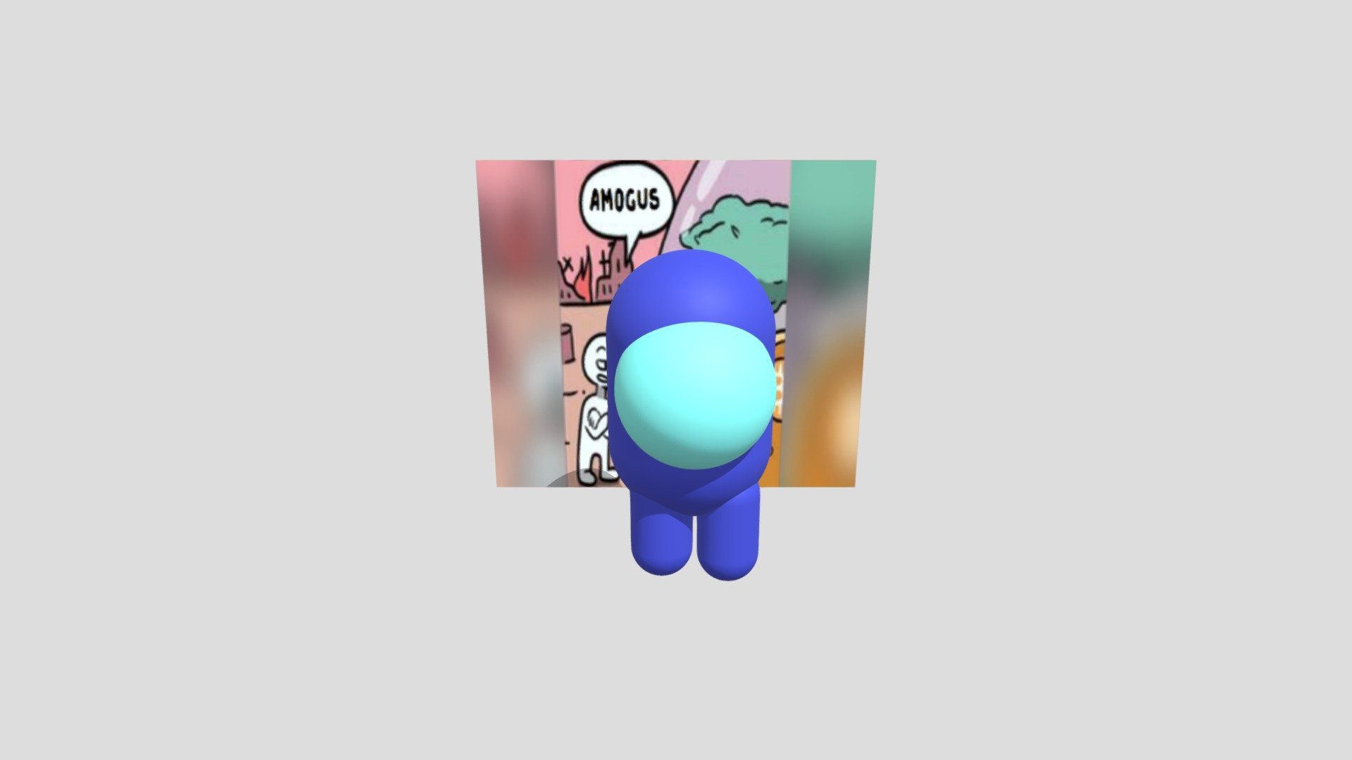 among us Blue Crewmate - 3D model by dingdong67 (@yuvrajdhaliwal12 ...