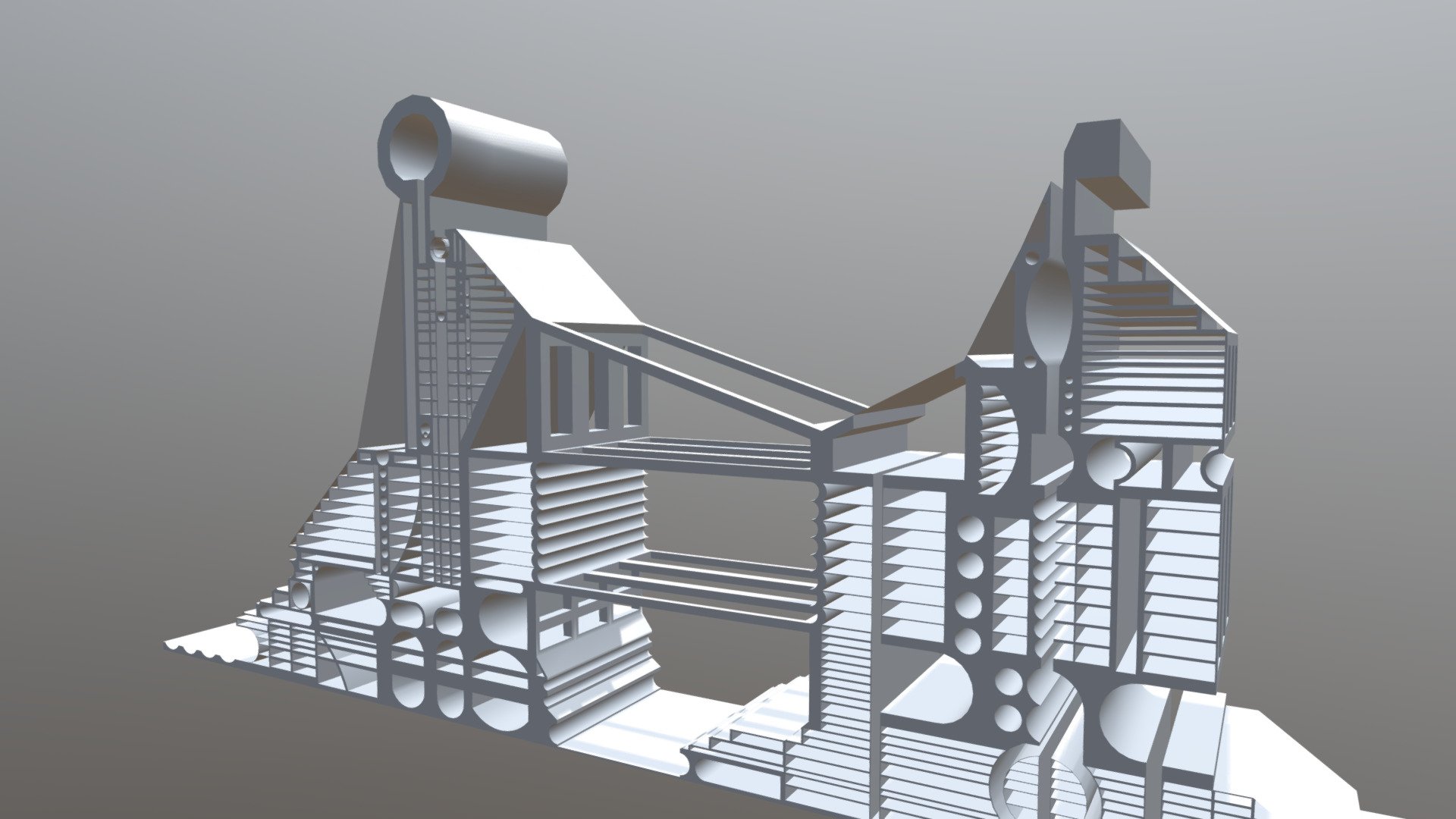Linear City Design 1 - Download Free 3D model by Kalabaris (@kalabwood ...