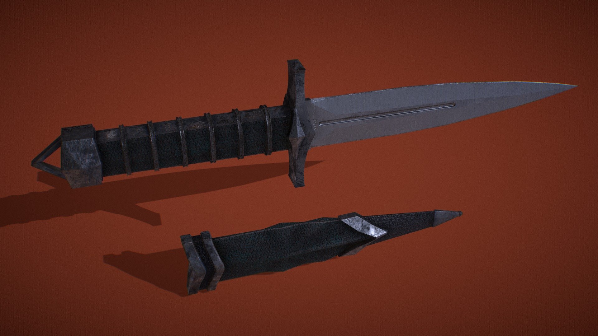 Dagger - Download Free 3D model by sc8di [e82c7f0] - Sketchfab