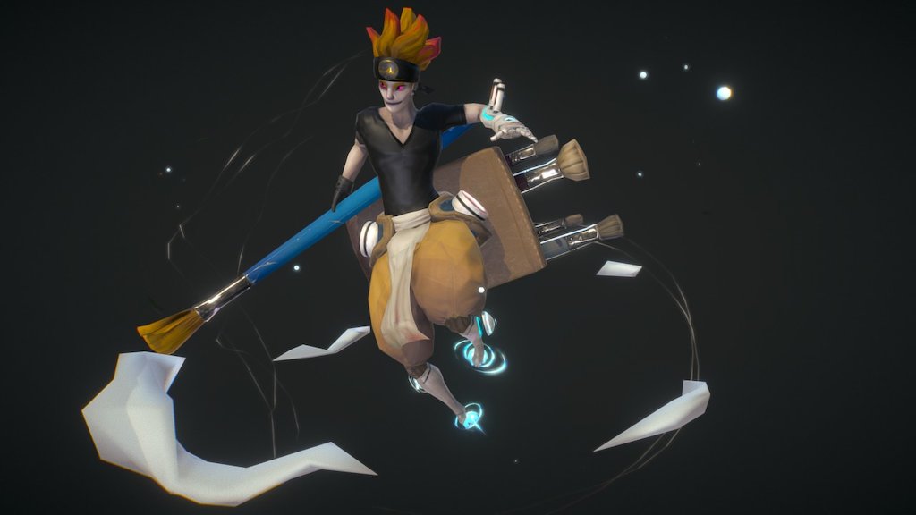 Gyro: The colossus makeup artist - 3D model by Trik [e82c8ef] - Sketchfab
