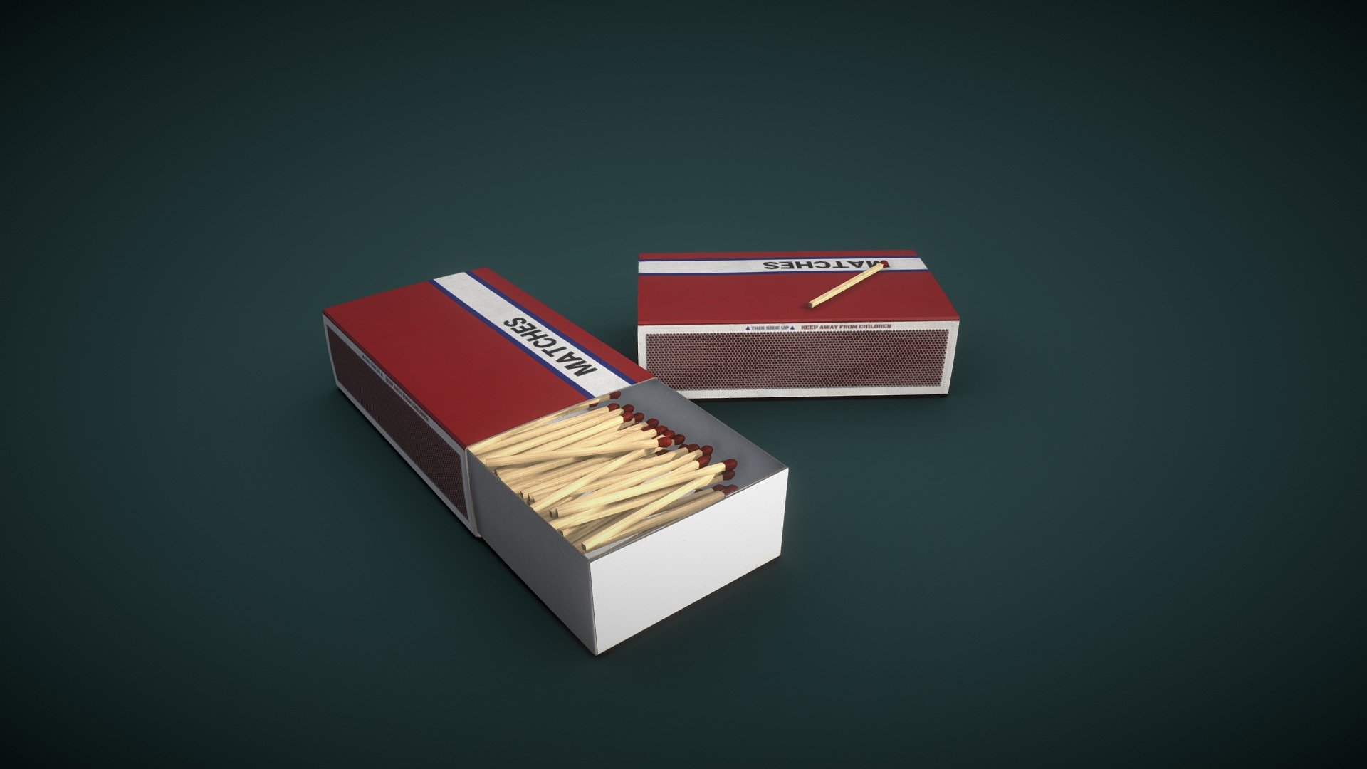Matches - 3D model by Brandon Westlake (@dr.badass2142) [e82dbbb ...