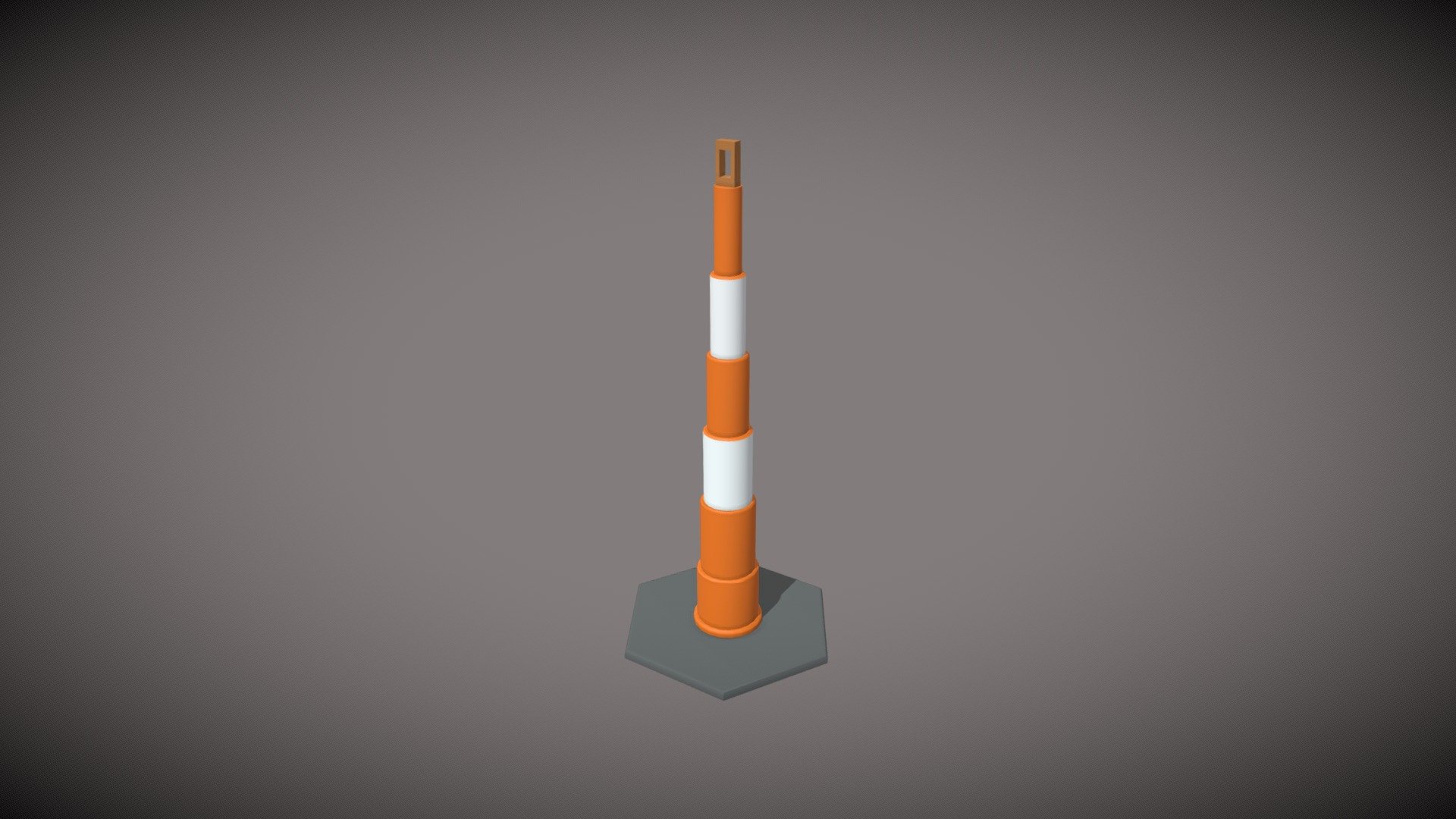 traffic cone - 3D model by RickySkinder [e82e580] - Sketchfab