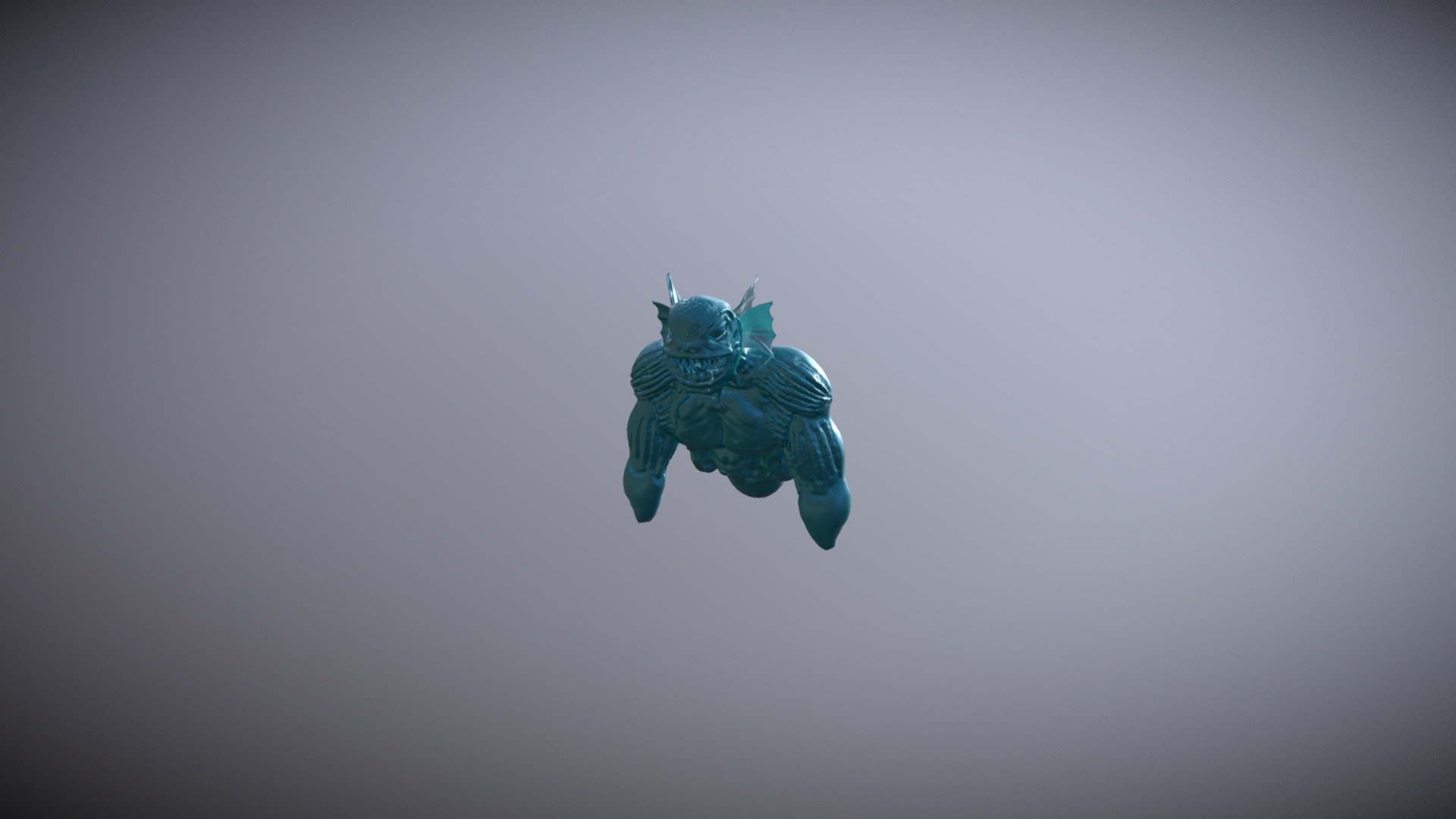 Deap Sea Beast - 3D model by Yumeshi [e82ebdf] - Sketchfab