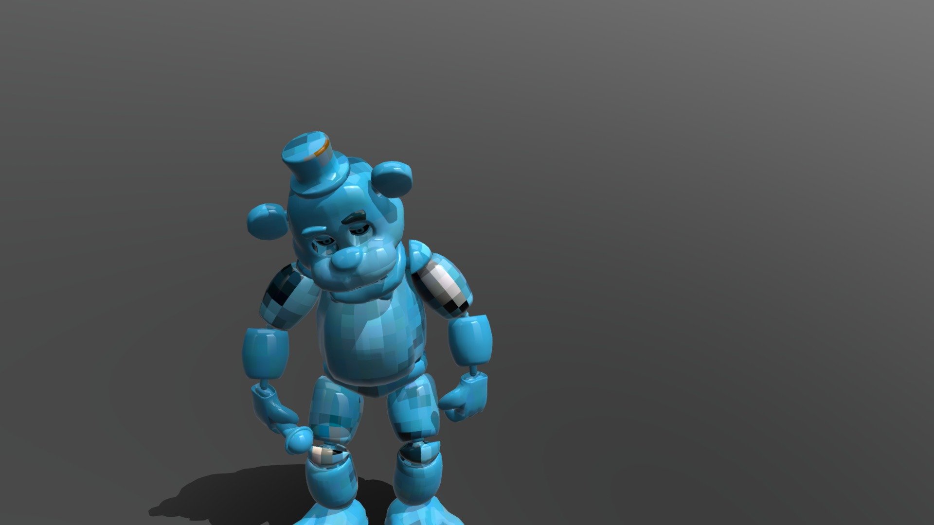 frozen freddy fnaf ar costom - Download Free 3D model by joes_world ...