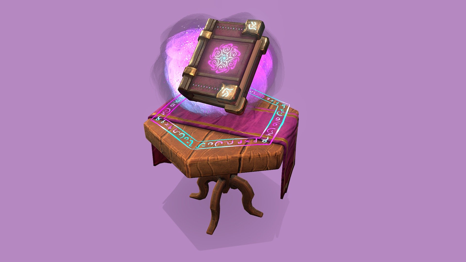 Spell Book - Buy Royalty Free 3D model by Macd3d [e830a53] - Sketchfab ...