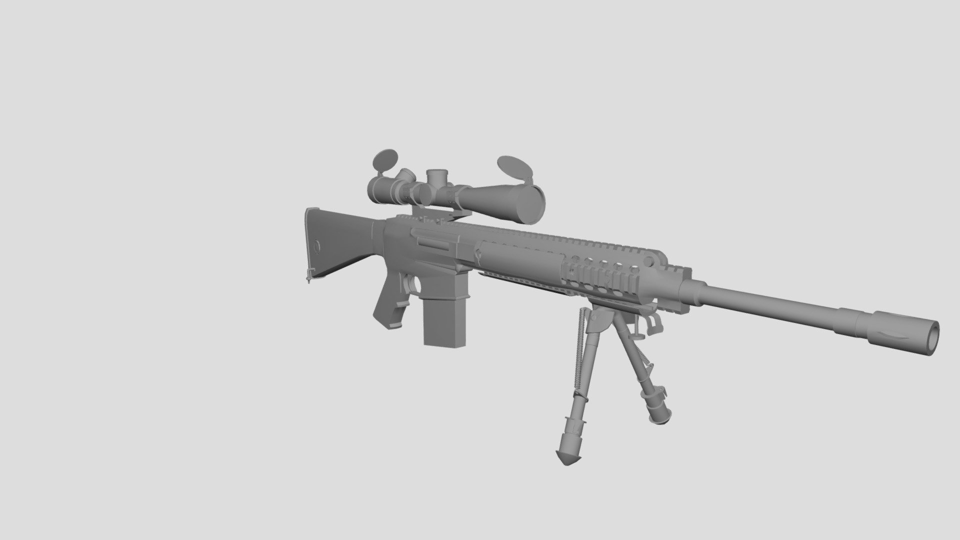 SR-25 - 3D model by brandonvandoorn [e831462] - Sketchfab