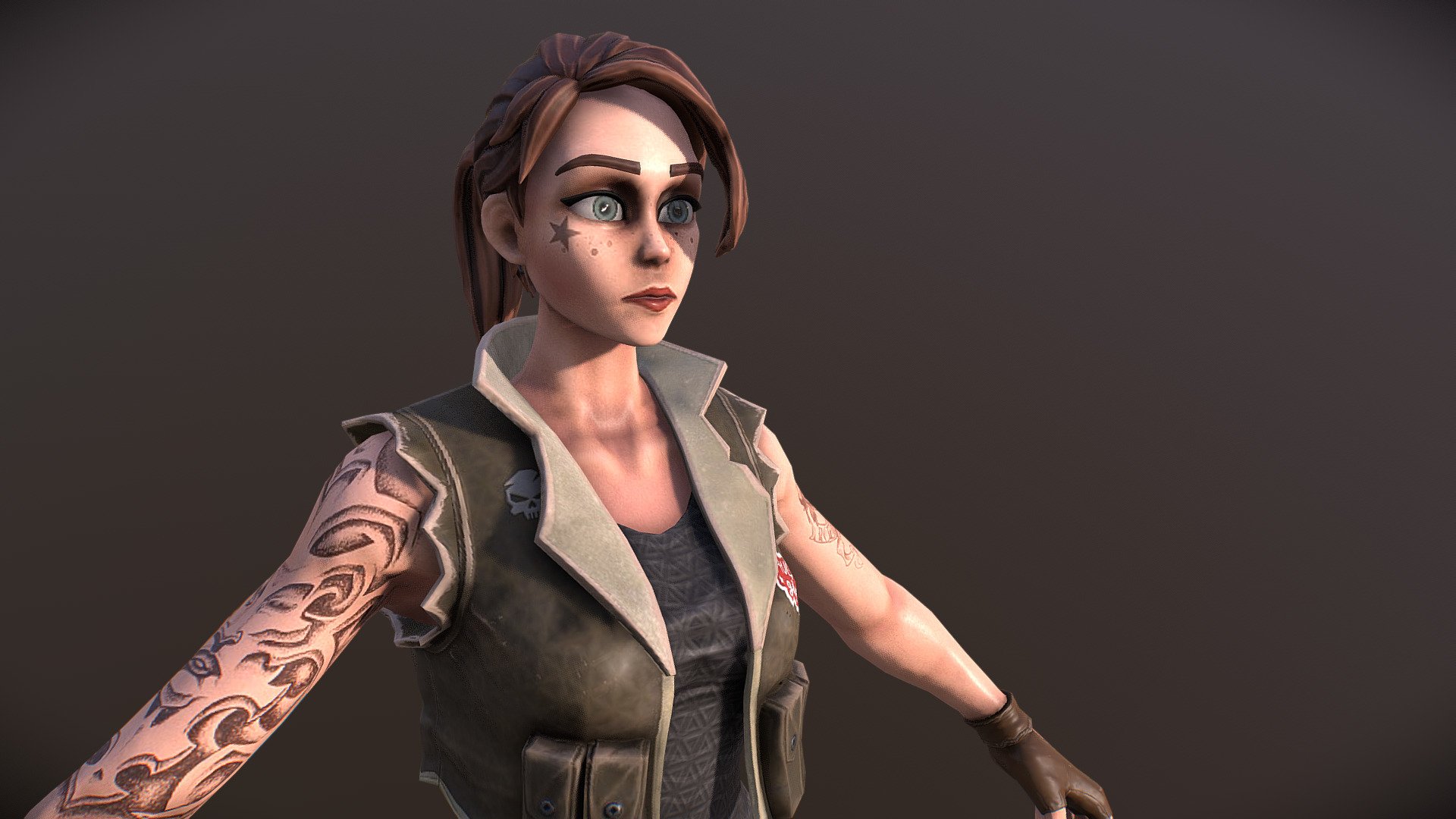 Fortnite Fan Girl Model - Buy Royalty Free 3D model by Exo404 ...
