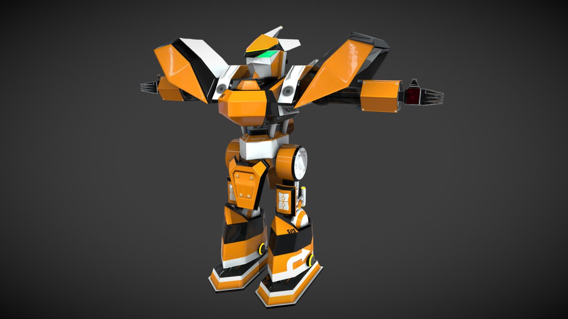 robot - 3D model by Joe_Y (@NeonSwager) [e832357] - Sketchfab